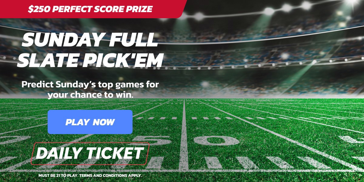 Daily Ticket from USA TODAY | Sunday Full Slate Pick'em