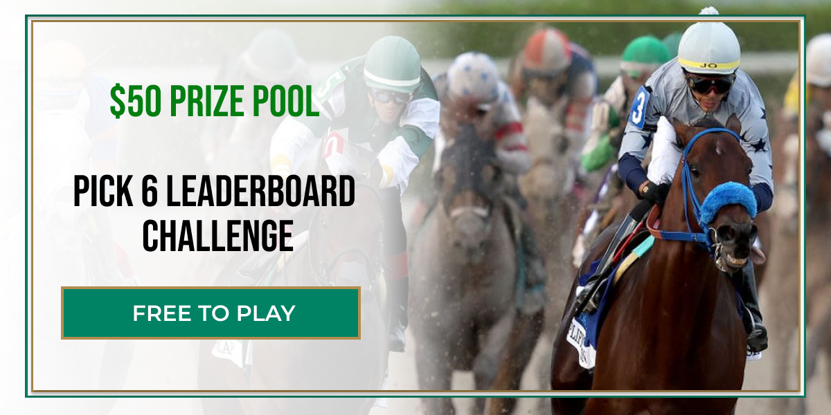 TwinSpires Freeplay | Pick 6 Winners Leaderboard Challenge